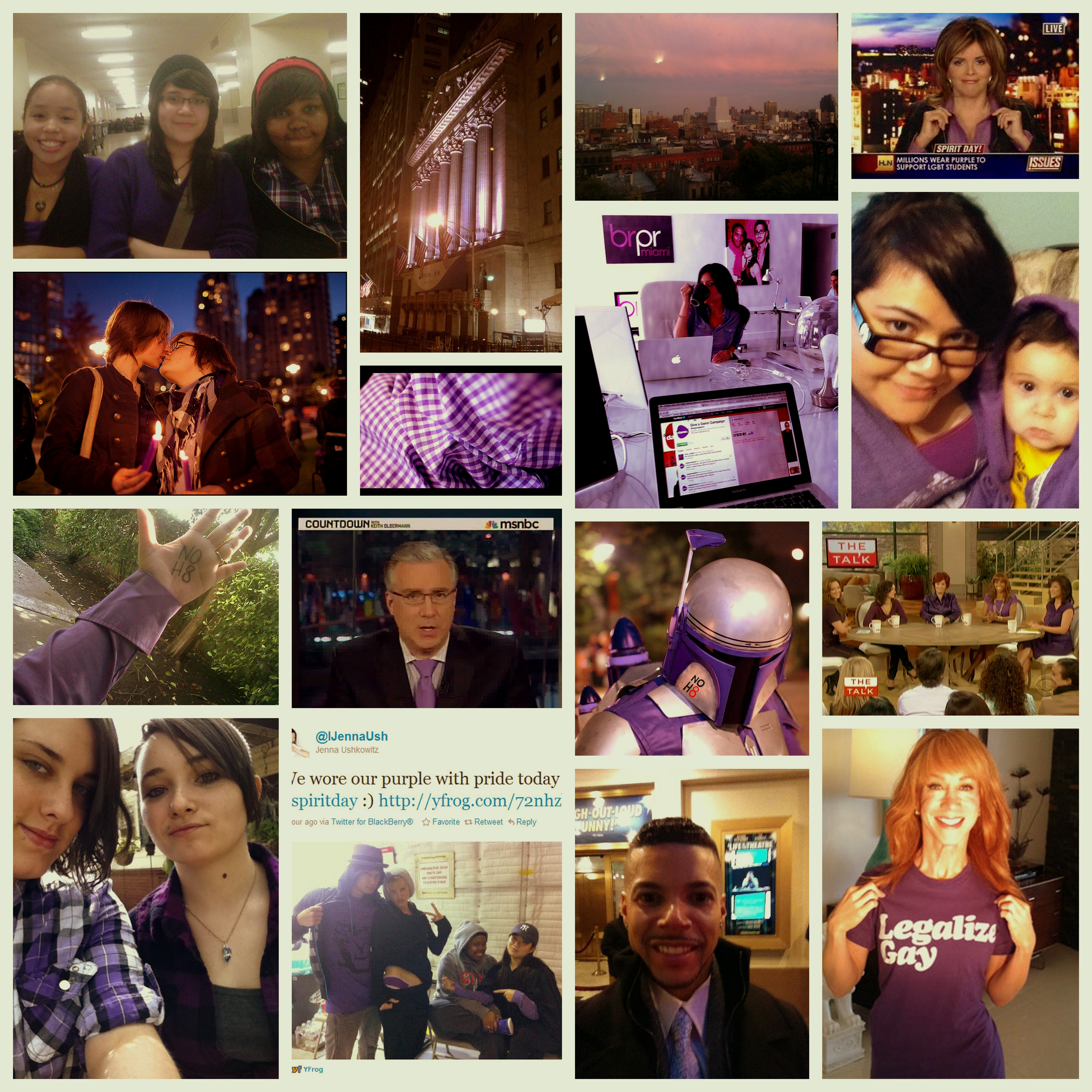 Ten Things That Are Purple, Like The LGBTQ Spirit Day Shirt You Wore ...