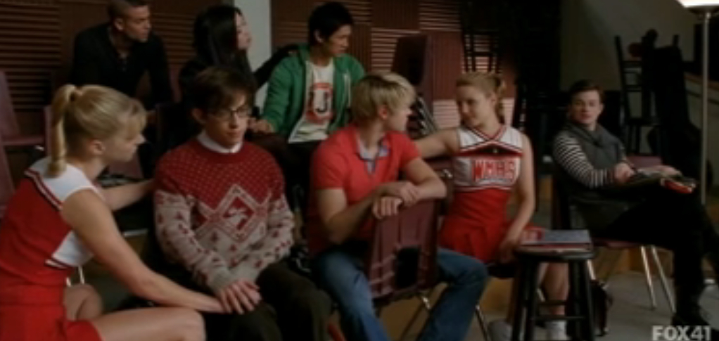 Furt, A Very Special Episode of Glee: Straight Jocks Defend Gay Boy ...