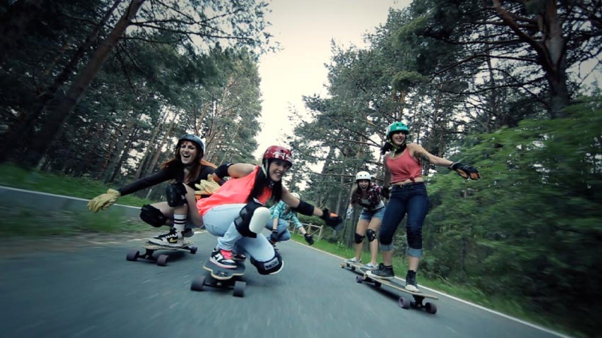 Intern Grace's Team Pick: Cute Girls Longboarding in "Carving the ...