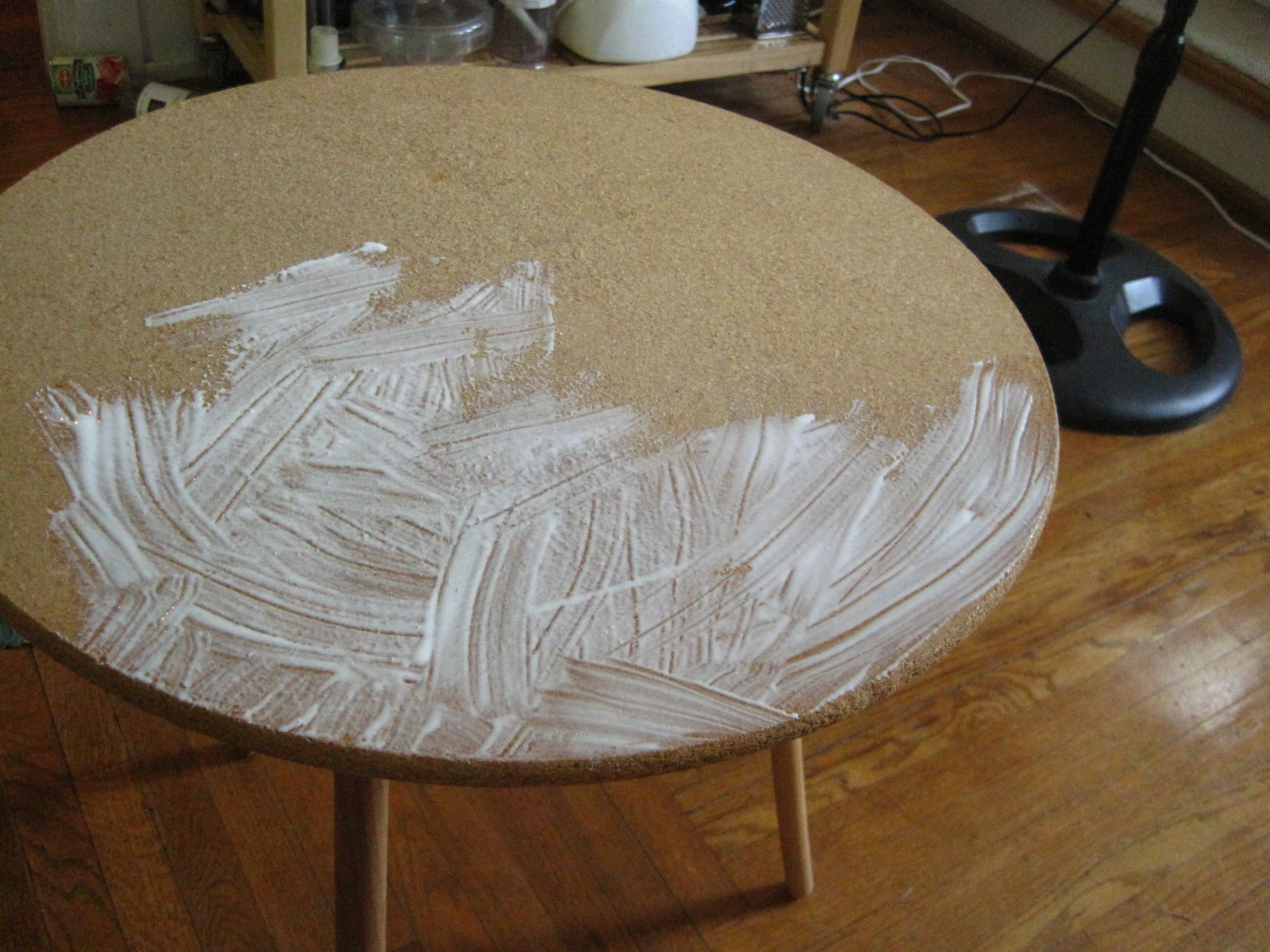 DIY Mod Podge Refinished Table: Like A Regular Table, but Prettier ...