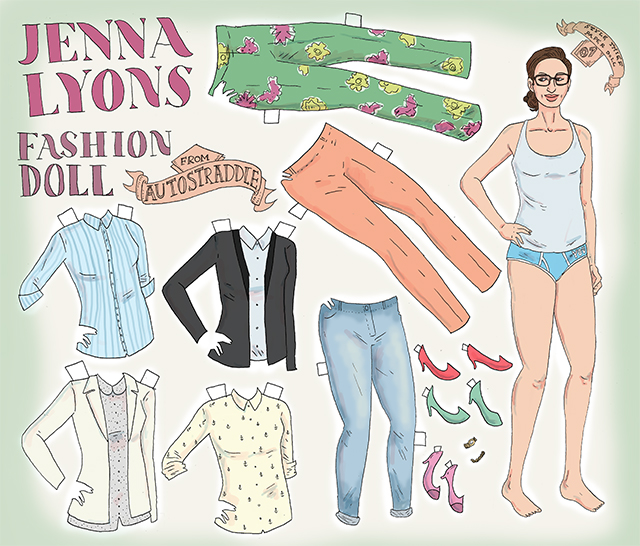 Style Thief: Three More Queer Girl Paper Dolls For You to Treasure ...