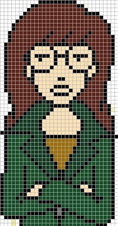 Your Childhood Lives On In Perler Beads: 40 Nerdy 8-Bit Patterns ...