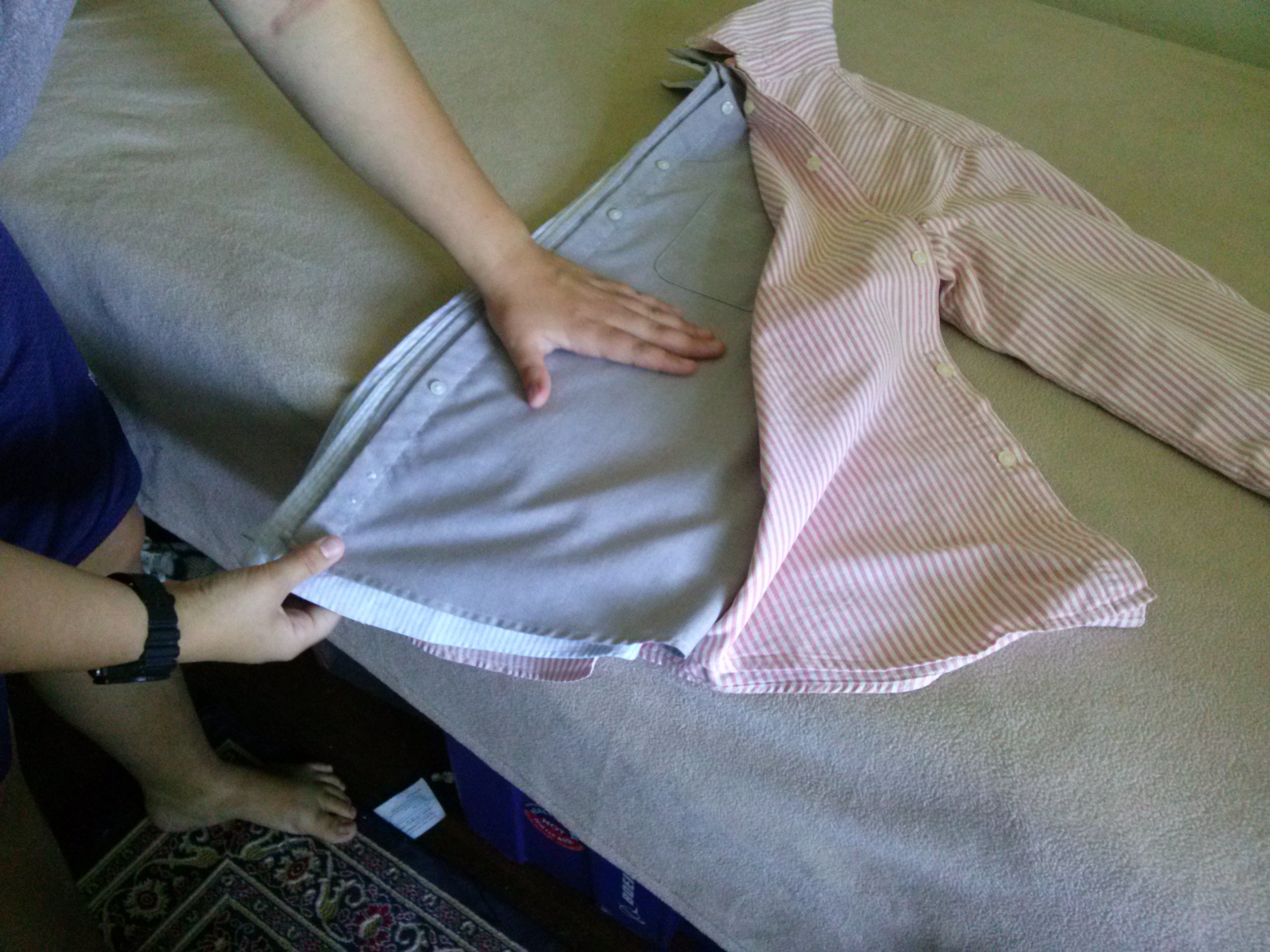 How to Pack Dress Shirts | Autostraddle