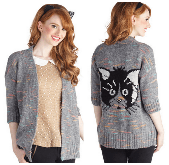 Holigays 2013 Gift Guide: 25 Sweaters With Cats On Them | Autostraddle