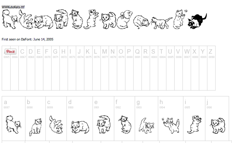 30 Cat Fonts, Because Those Exist | Autostraddle