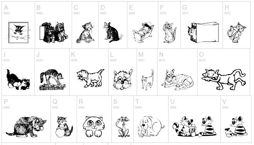 30 Cat Fonts, Because Those Exist | Autostraddle