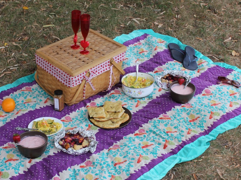 My Picnic Date With Galadriel: Strawberry Soup, Mango Shrimp Salad ...