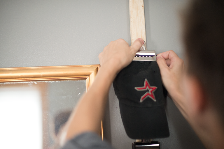 How to Do DIY Baseball Cap Storage