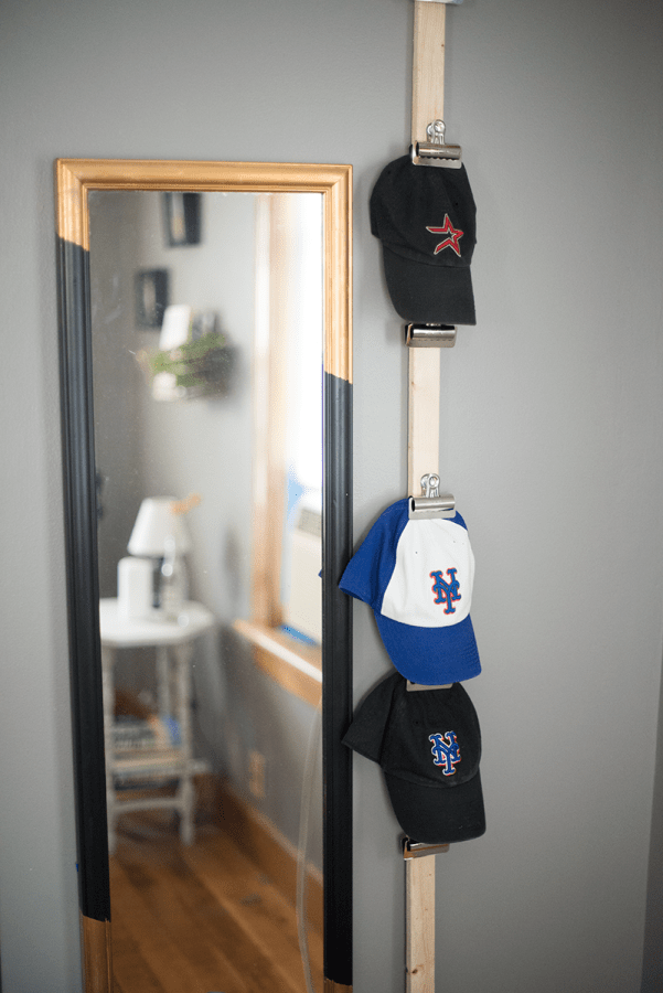 How to Do DIY Baseball Cap Storage