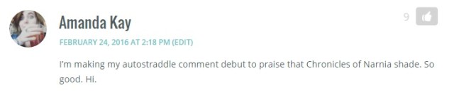 The Comment Awards Feet Never Touch The Ground | Autostraddle