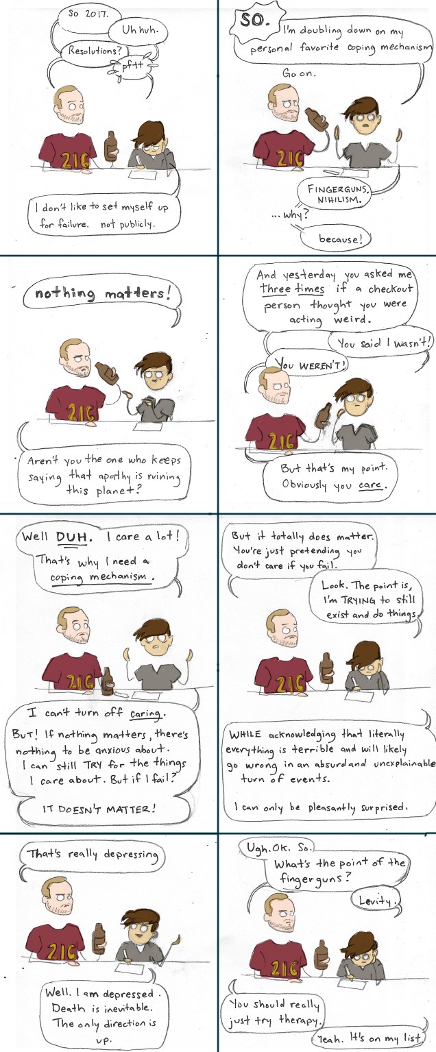 Saturday Morning Cartoons: Fingerguns Nihilism | Autostraddle