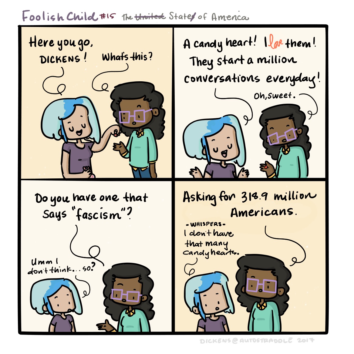 Foolish Child #15: The State of America | Autostraddle