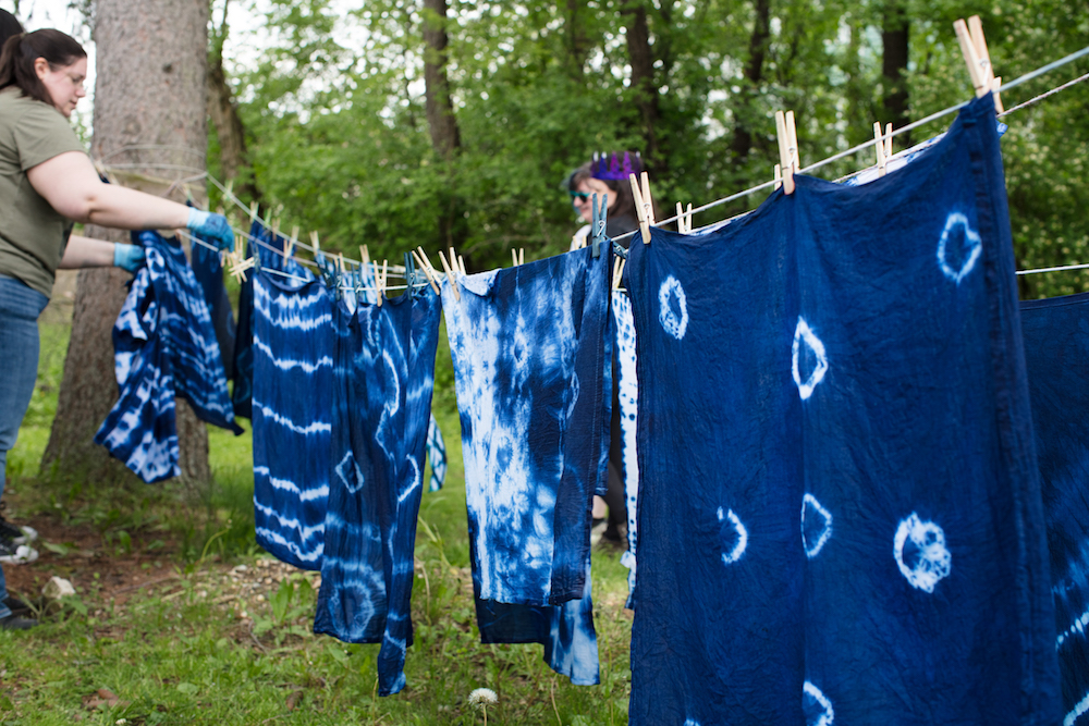 Host Your Own Indigo Tie-Dye Party, Make These Amazing Handkerchiefs ...