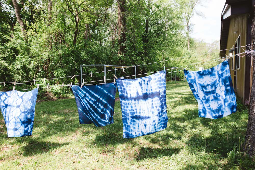 Host Your Own Indigo Tie-Dye Party, Make These Amazing Handkerchiefs ...