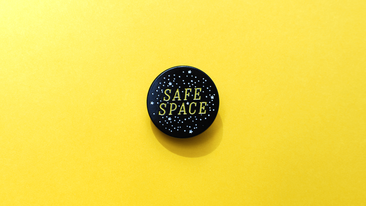 NEW MERCH ALERT: Safe Space Enamel Pins | Autostraddle