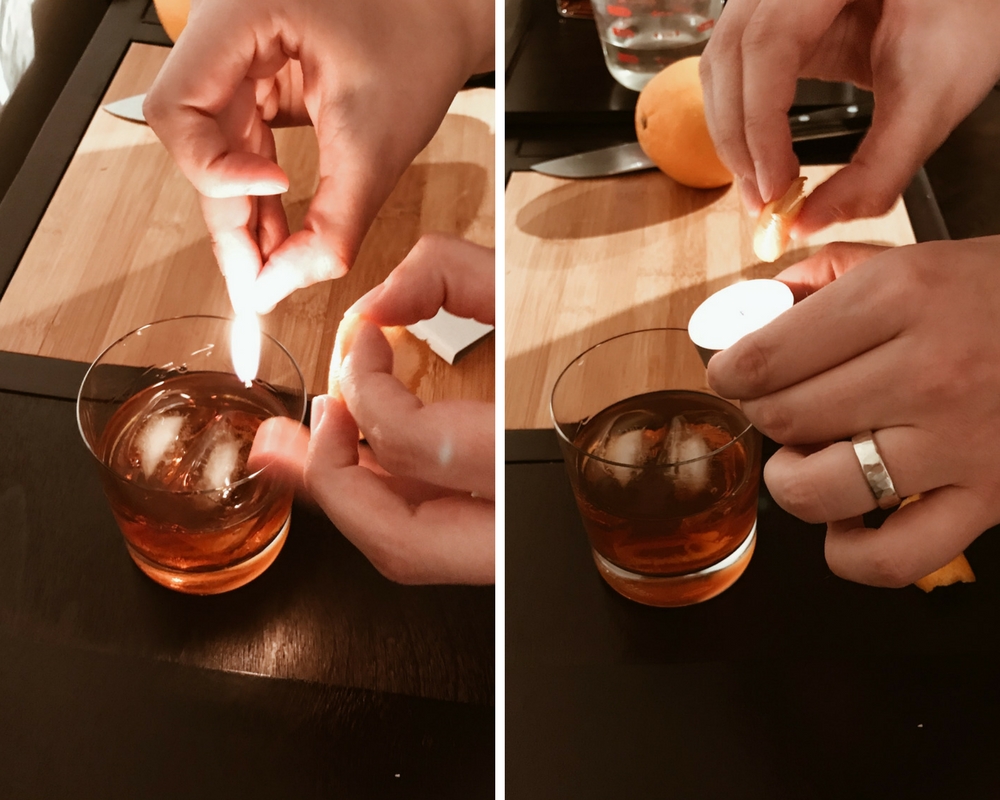 I Almost Set Myself on Fire for this Maple Rye Old Fashioned | Autostraddle