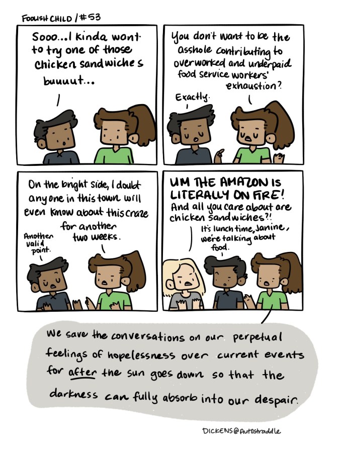 Foolish Child #53: Current Events | Autostraddle