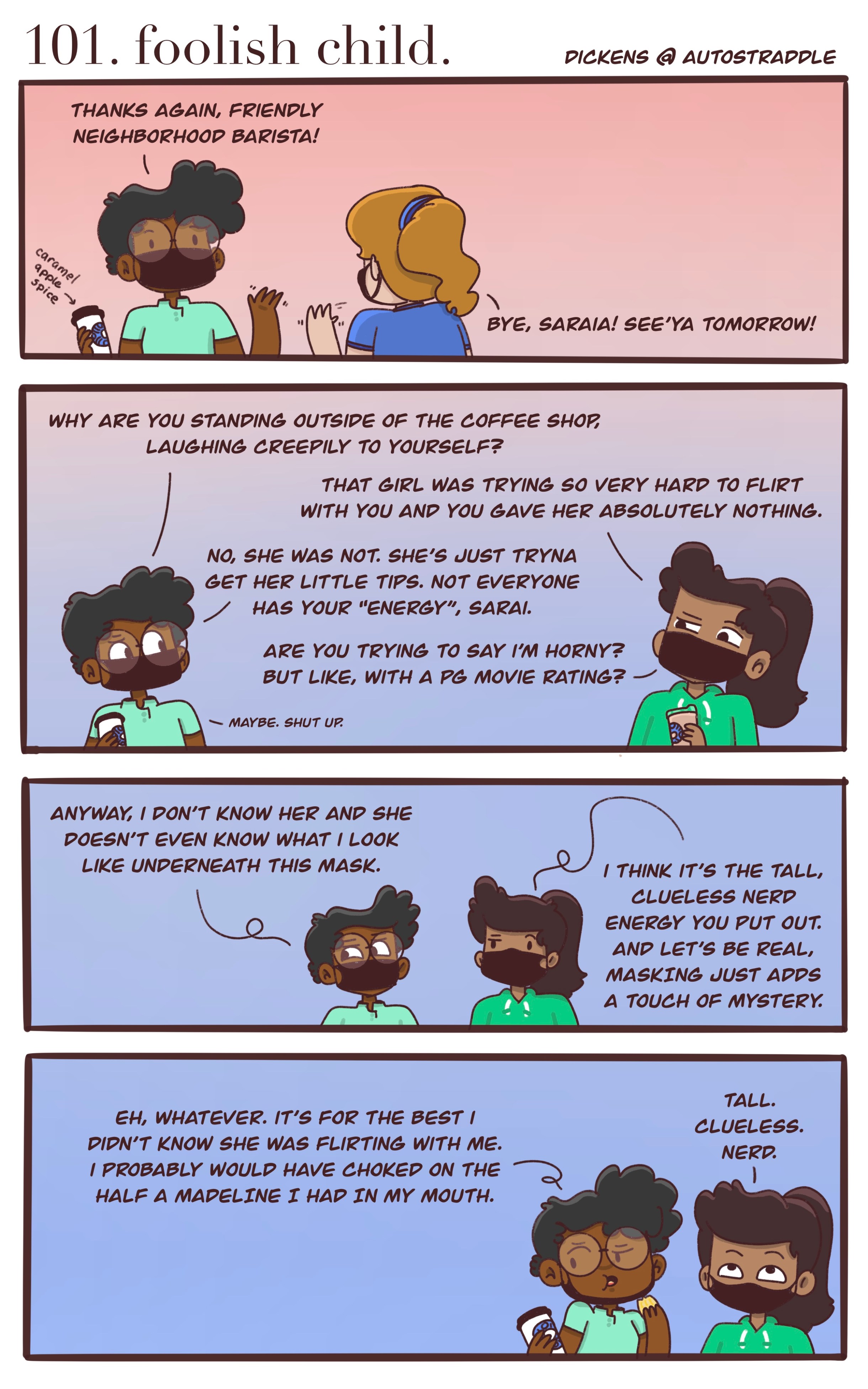 Foolish Child #101: Is This Flirting? | Autostraddle