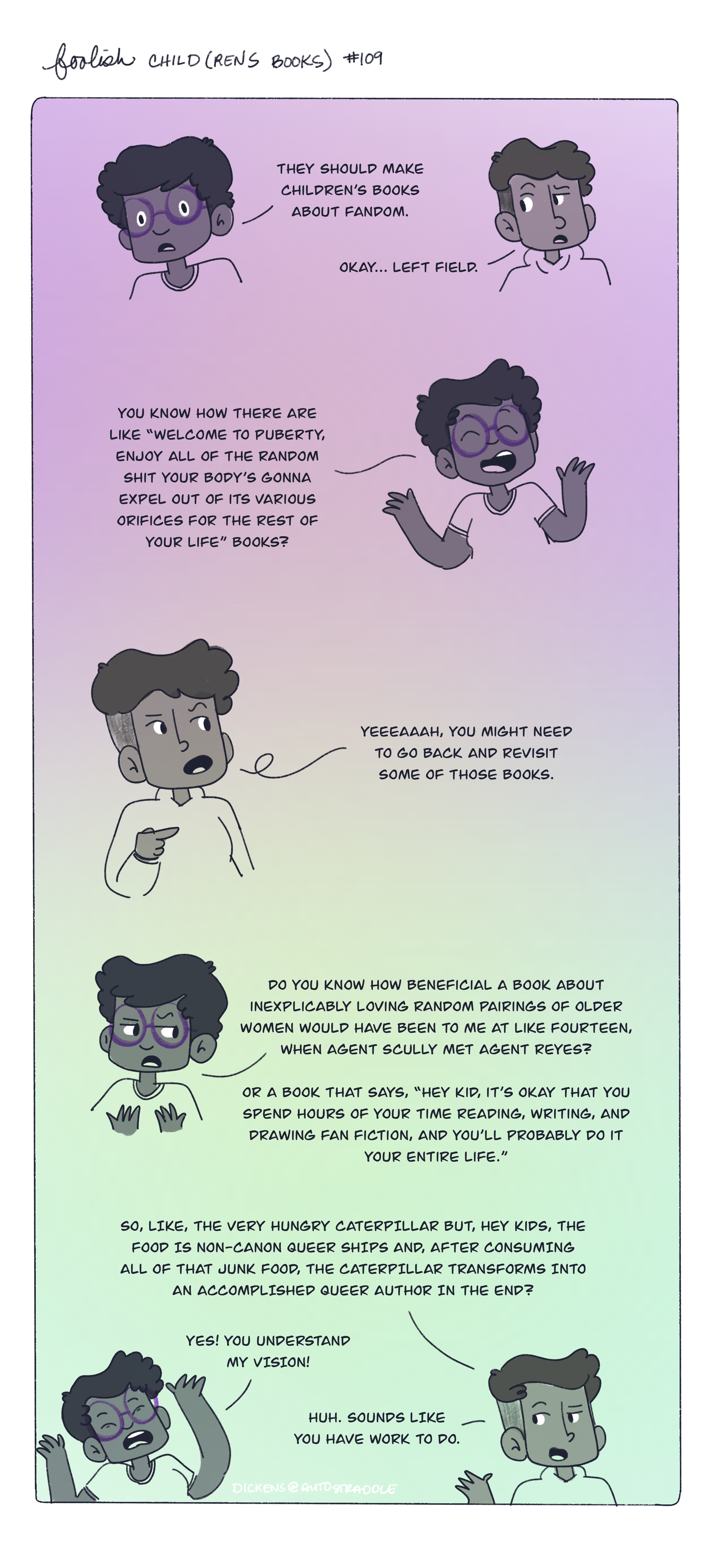 Foolish Child #109: Foolish Child(ren’s Books) | Autostraddle