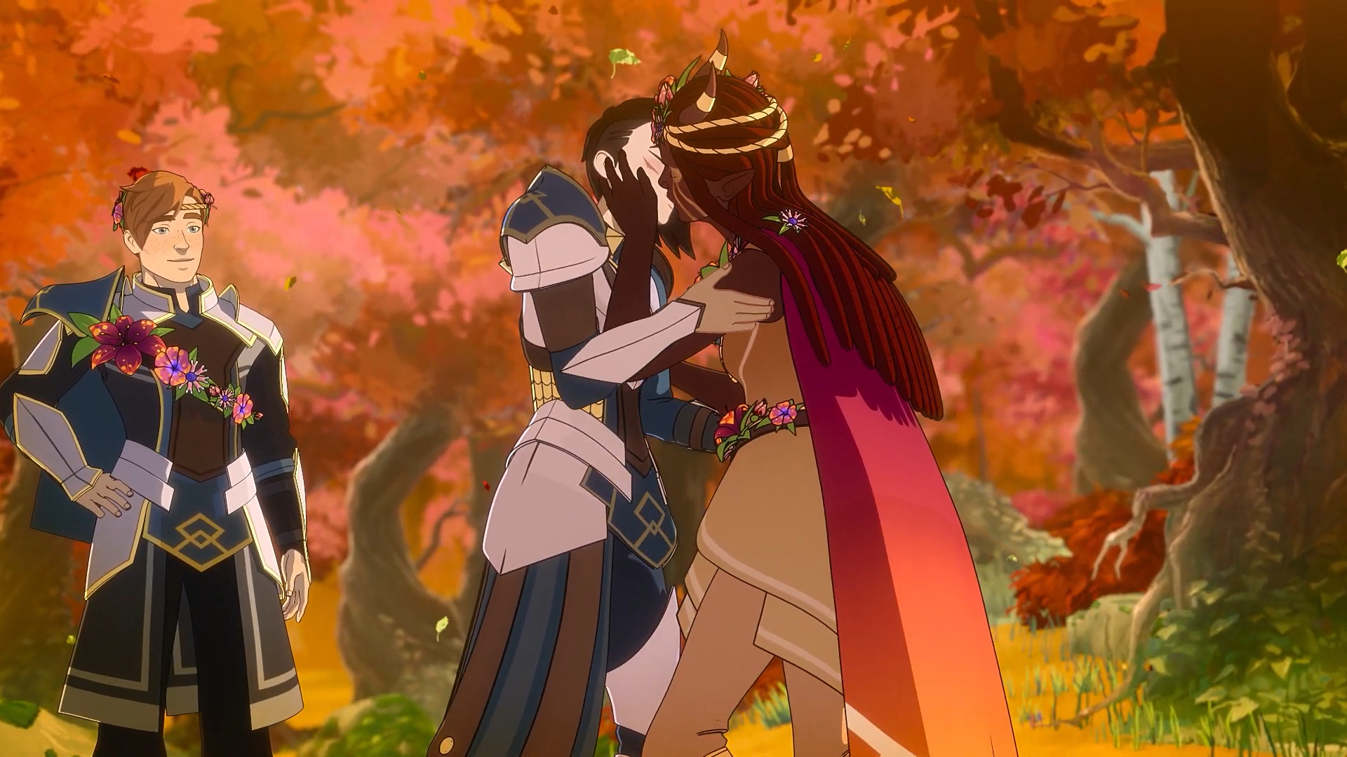 It's Lesbian Enemies to Lovers on Season 4 of "The Dragon Prince ...