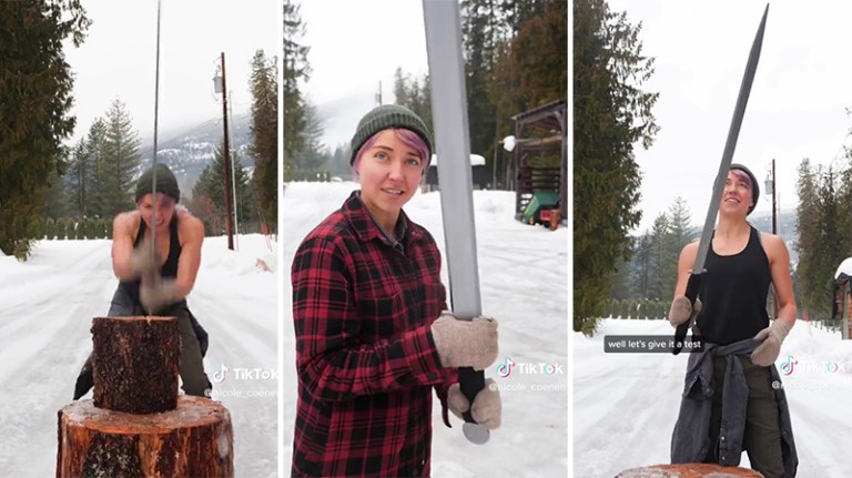 TikTok's Lesbian Lumberjack Out-Chops Captain America